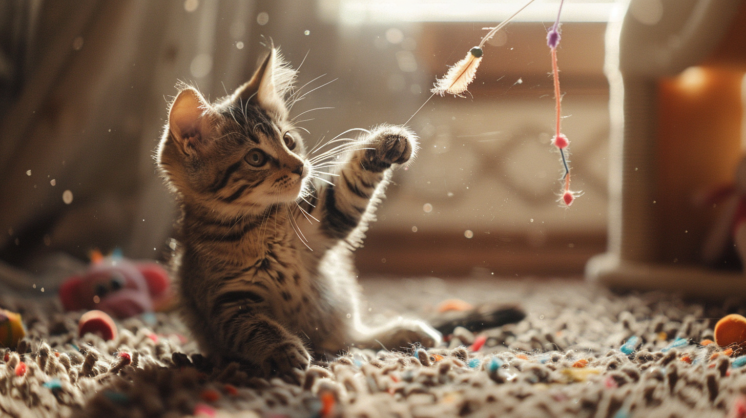 3 Types Of Essential Toys for Pet Cats